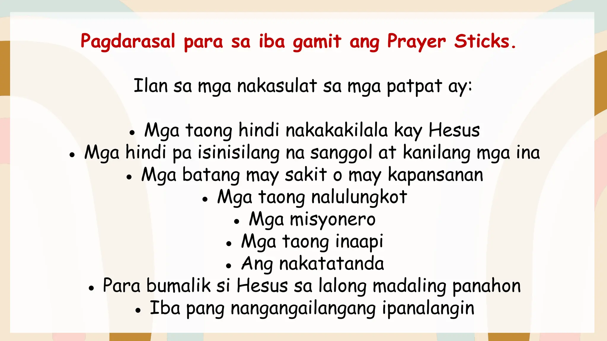 QII Week 4 Values Education 7(Panalangin Bilang Matibay na Pundasyon ng ...