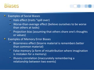 Basics of Research and Bias | PPTX