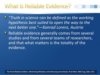 Basics of Research and Bias | PPTX