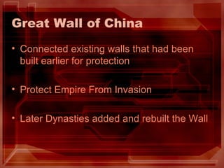 Qin Dynasty Ppt | PPT