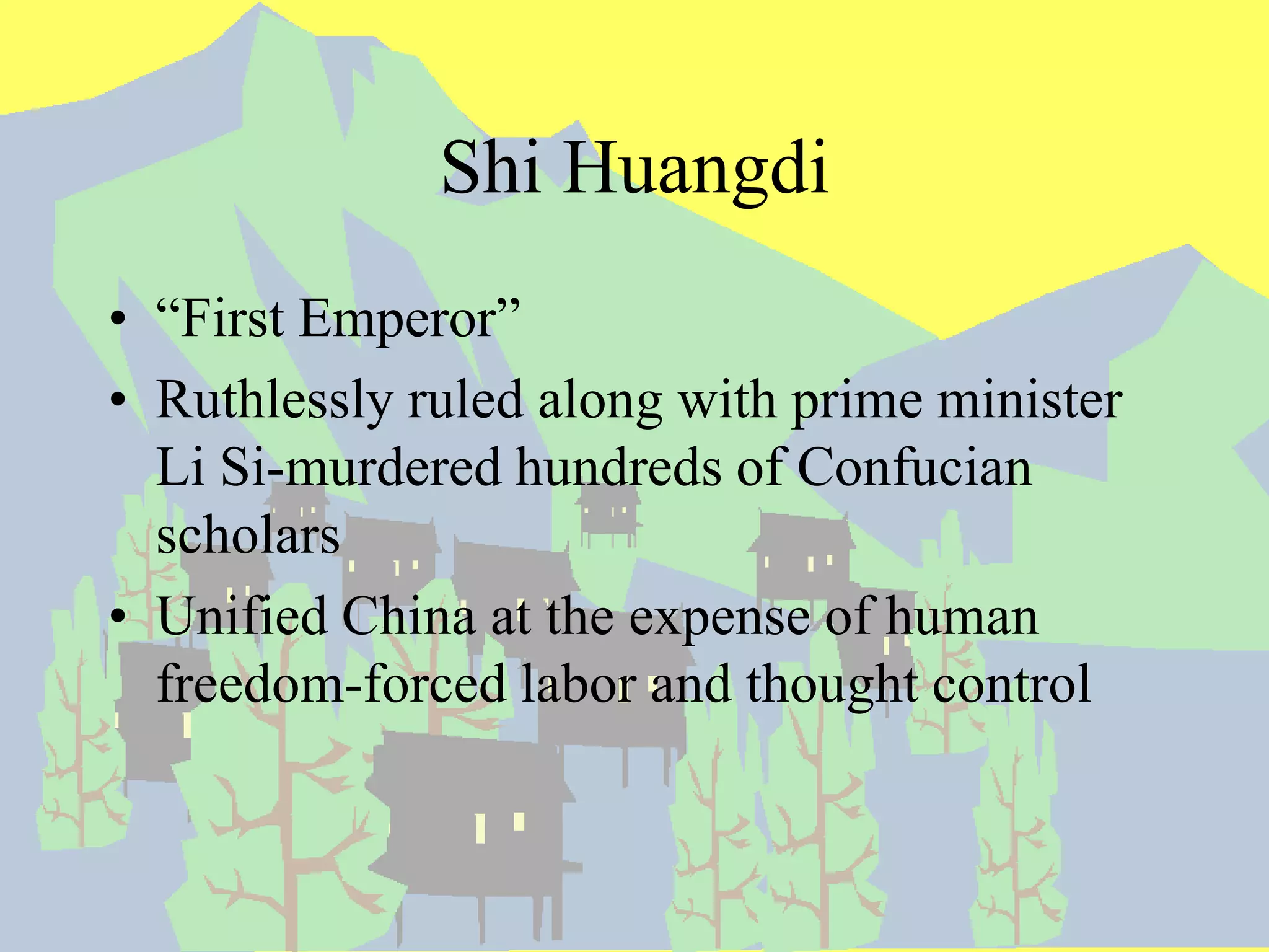 Qin dynasty | PPTX