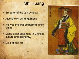 Qin dynasty | PPT