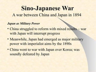 Qing Dynasty China 19th Century | PPT
