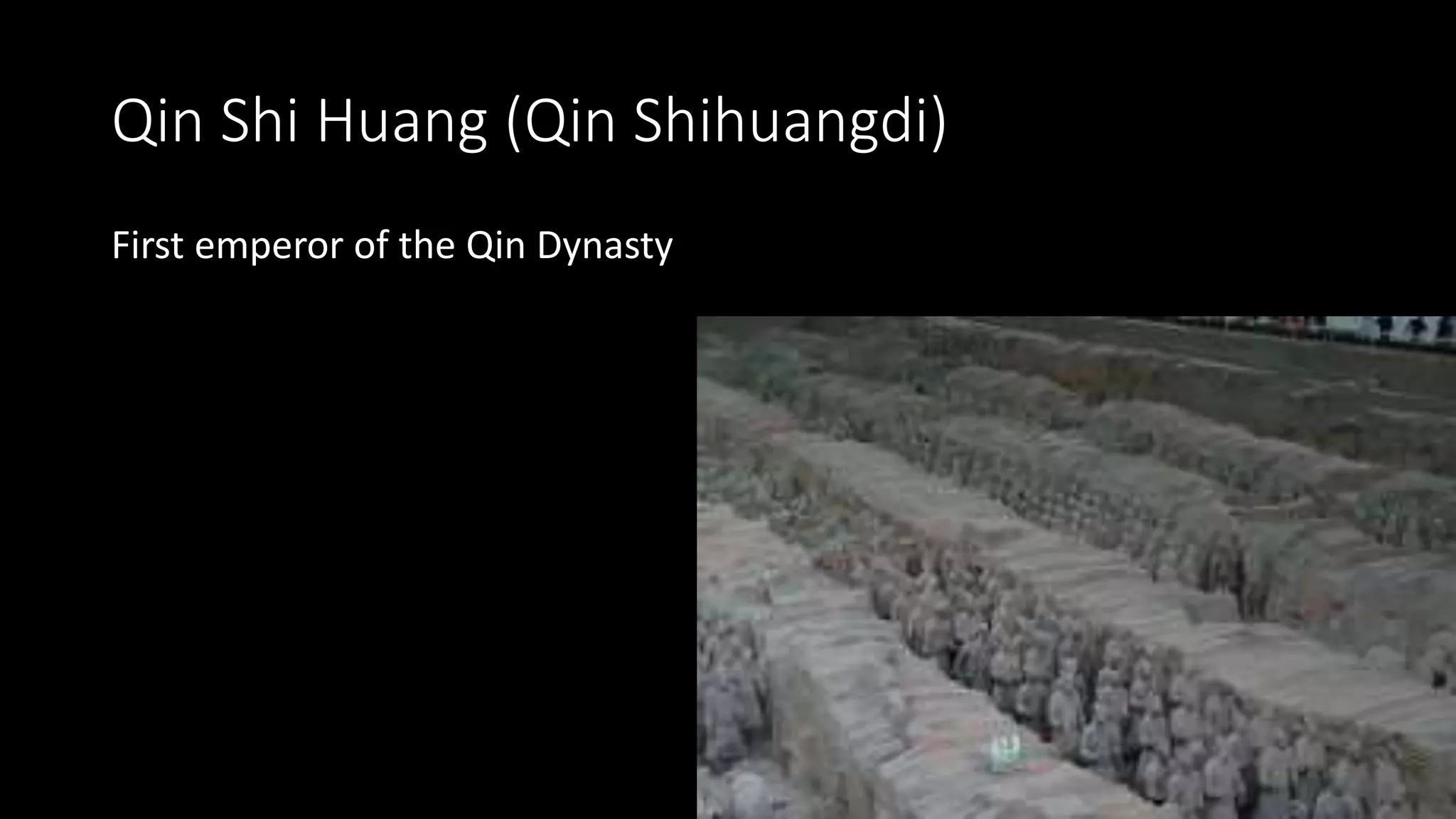 Qin & Han Dynasty | PPTX