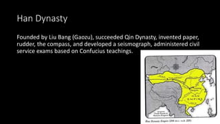 Qin & Han Dynasty | PPTX