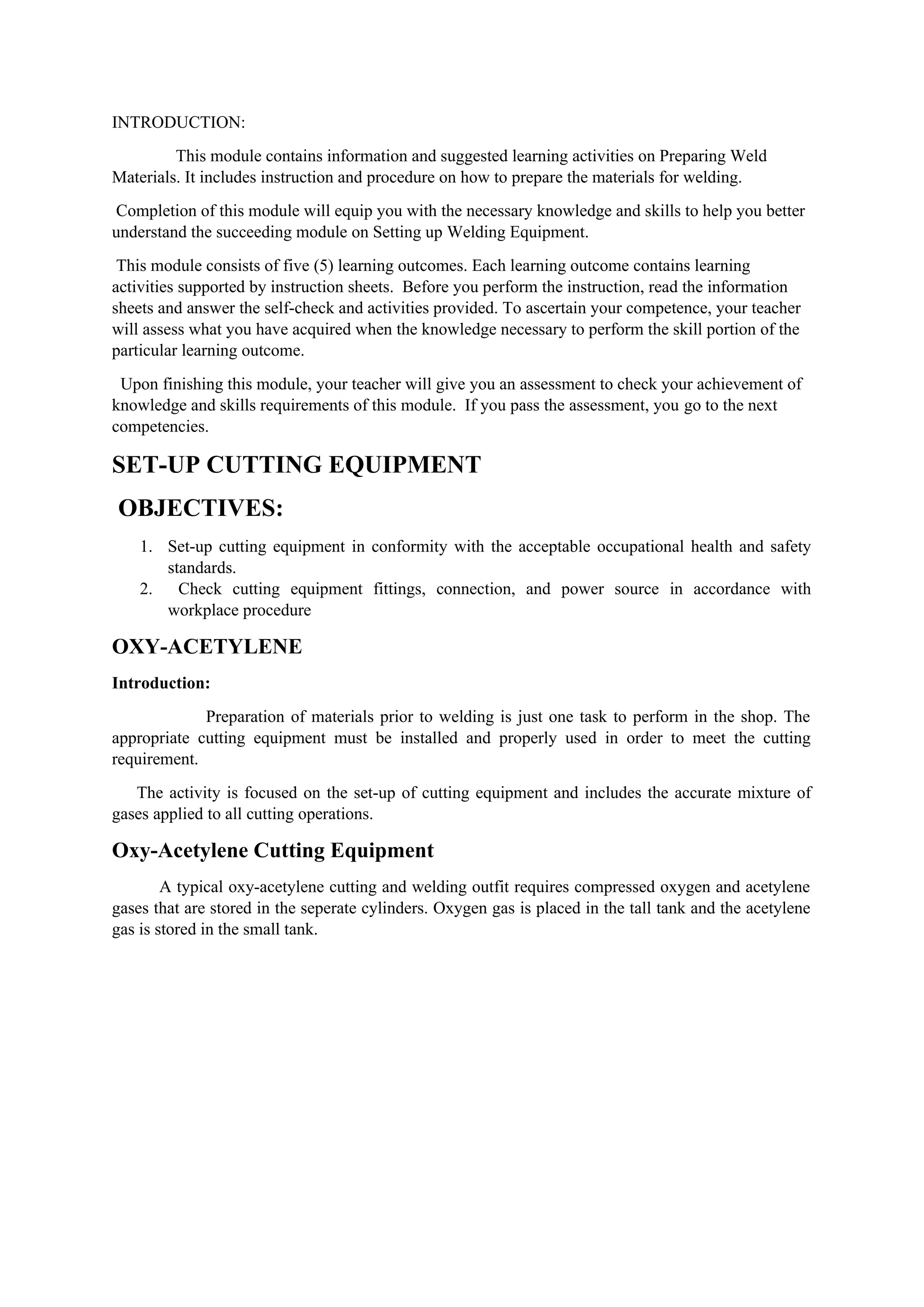 shielded metal arc welding nc 1 moduleQ I Nikolai Week 1-2.docx