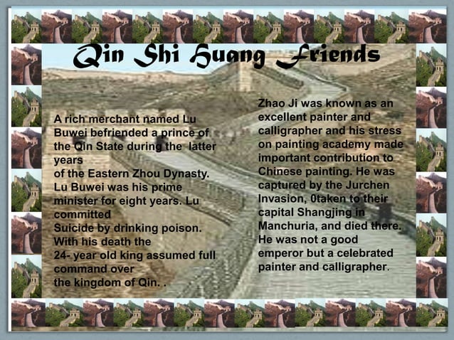 Qin shi huang | PPTX