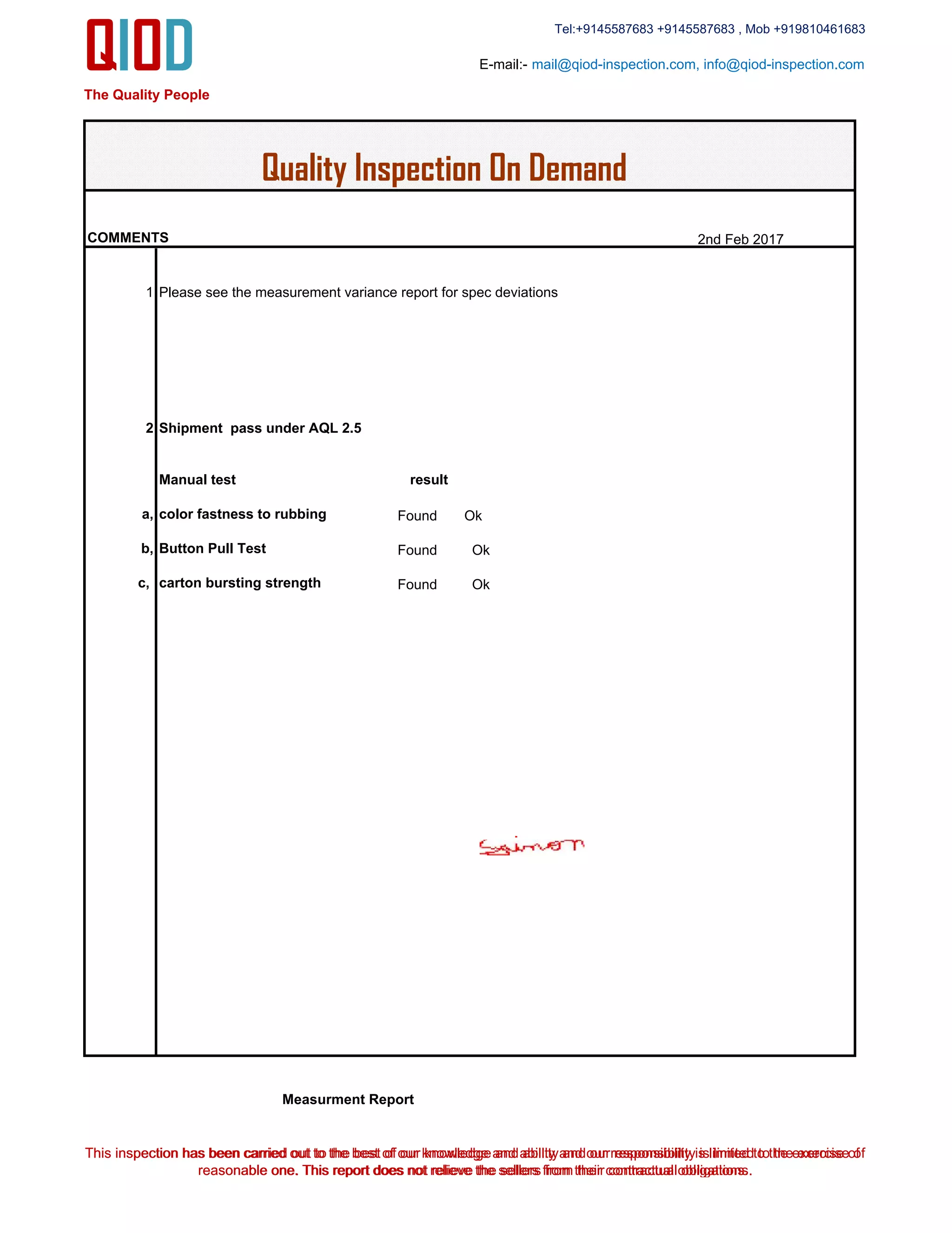 Qiod final inspection report.xls