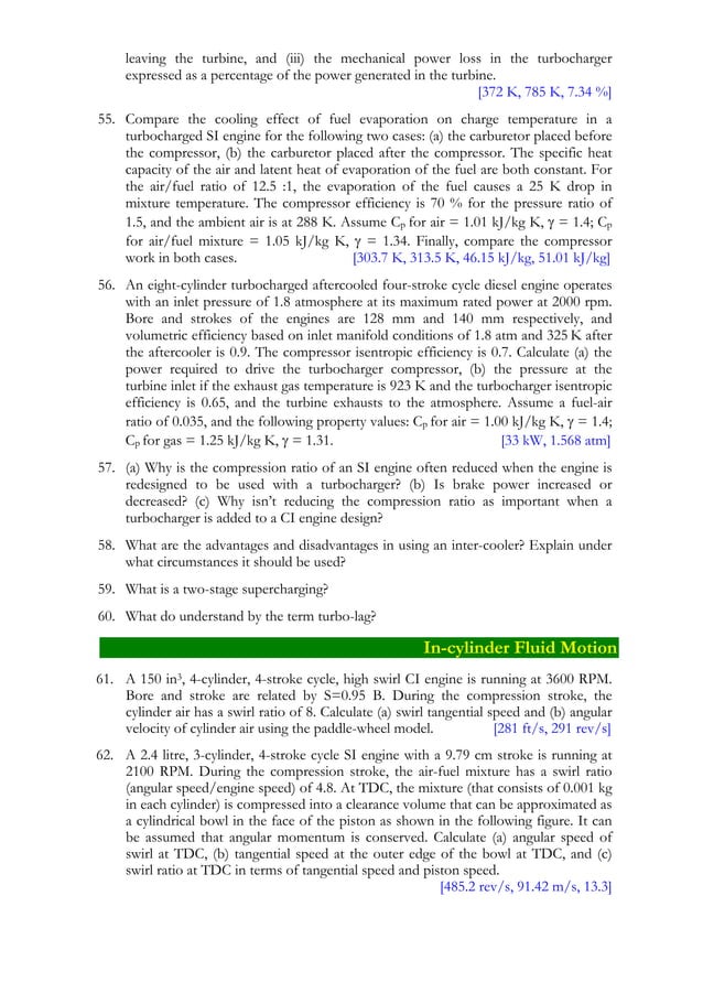 FMP Fram Machinary And Power numericals | PDF | Physics | Science