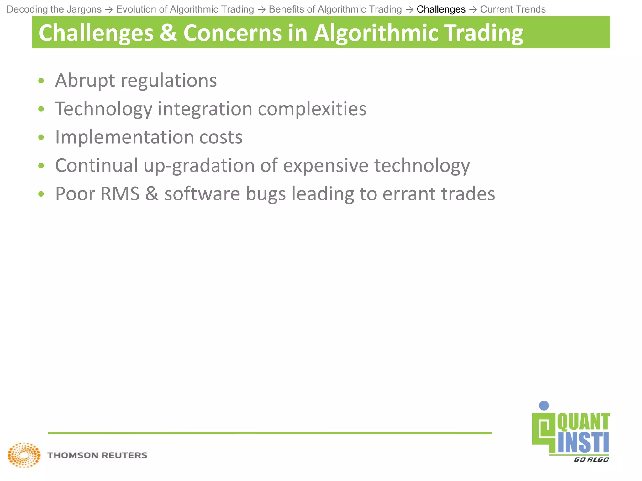 Overview and Evolution of Algorithmic Trading | PPT