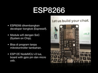 Qiscus bot esp8266 | PDF