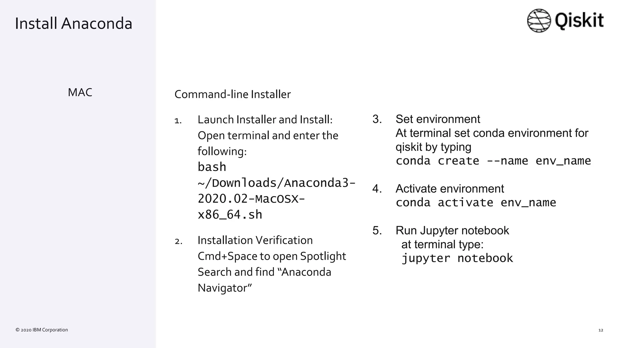 Qiskit installation guide | PPT