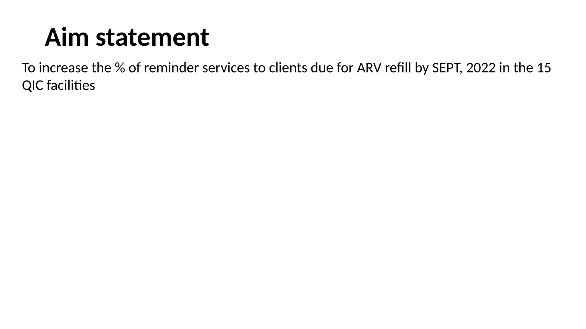 QI Training slide-% clients provided with reminder calls.pptx