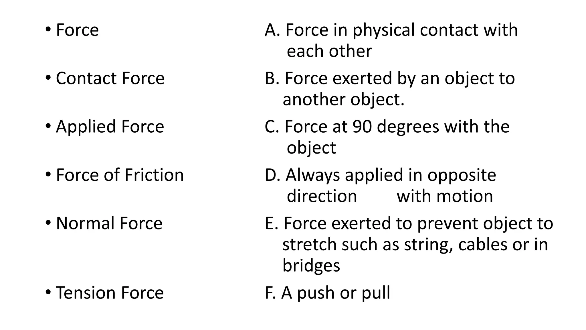 FORCES AND MOTION GRADE 8 QUARTER 1 pptx | PPTX