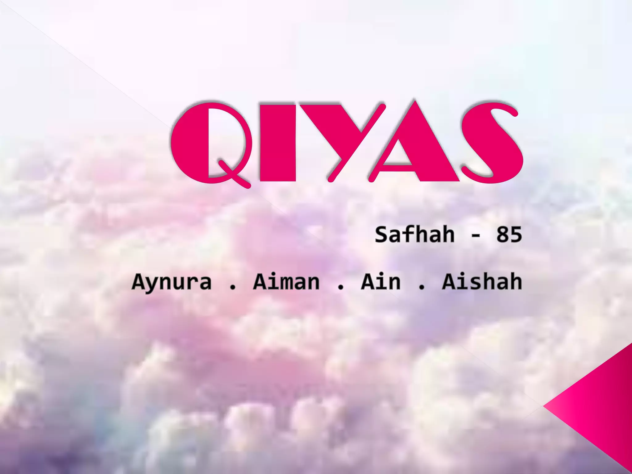 Qiyas | PPTX