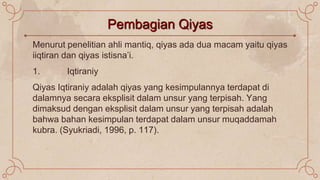 Qiyas | PPTX