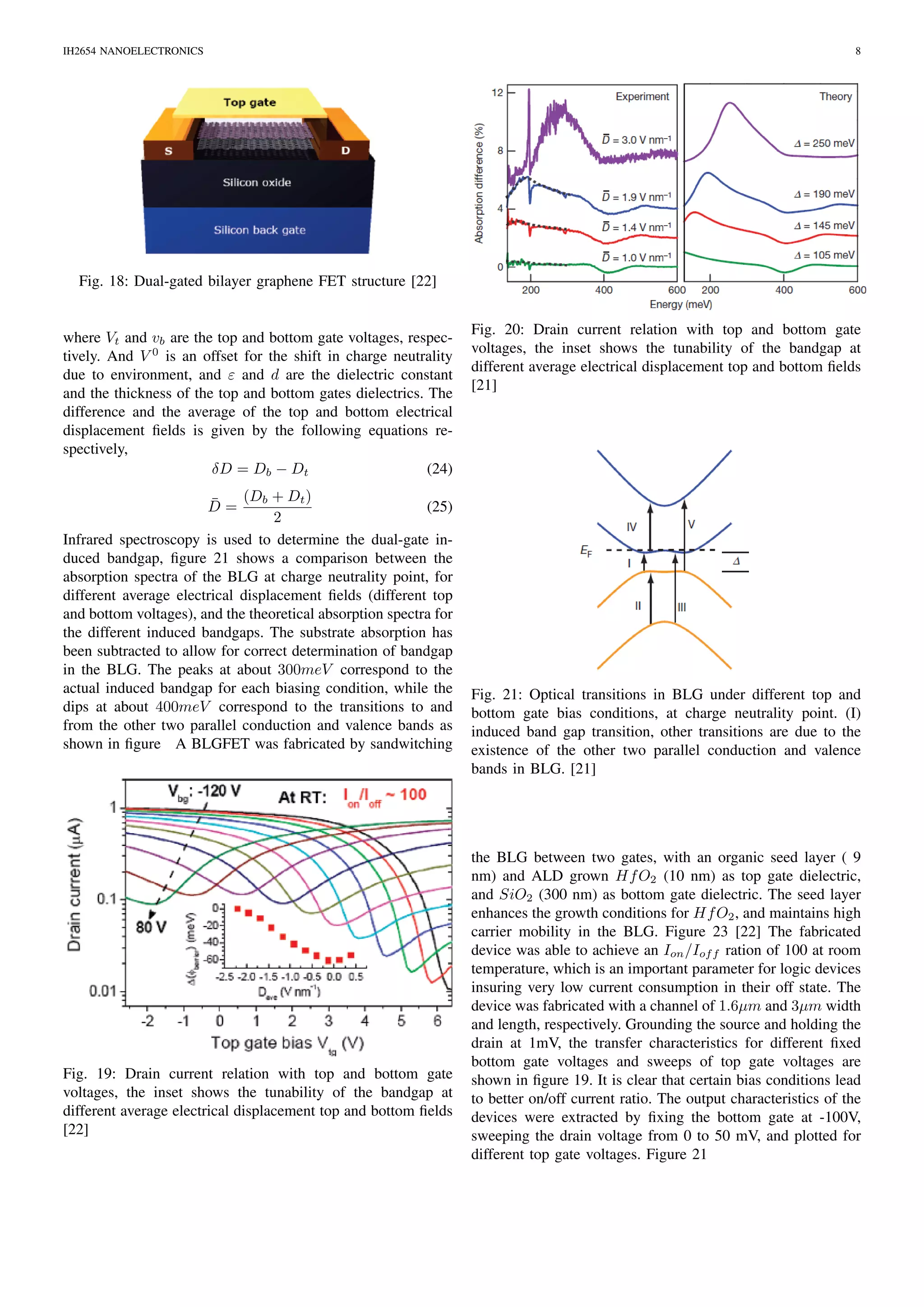 Graphene Field Effect Transistor | PDF