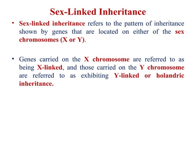Genetics dentistry inheritance patterns or modes of inheritance | PPT ...