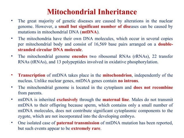 Genetics dentistry inheritance patterns or modes of inheritance | PPT ...