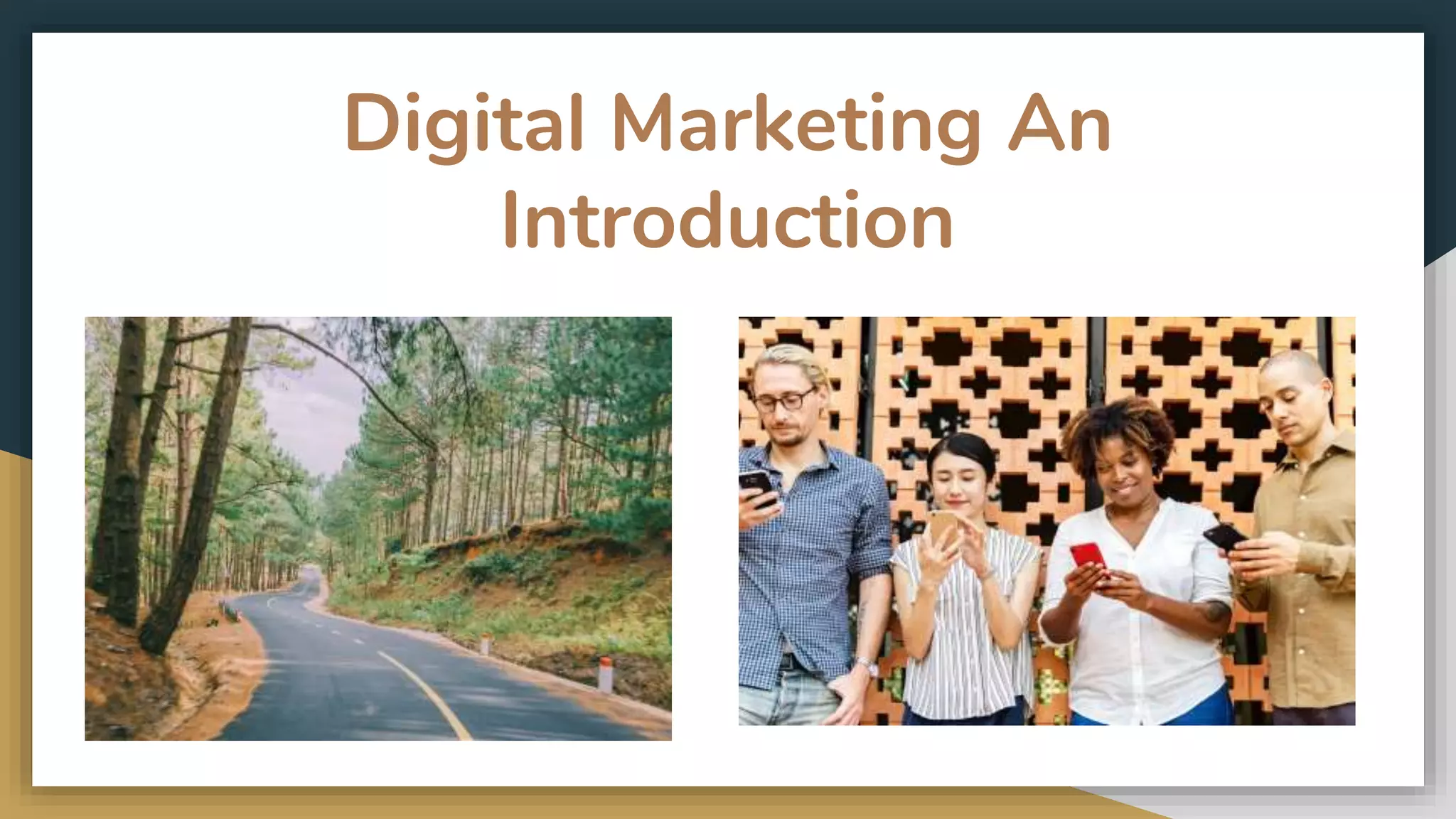 Digital marketing an introduction | PPTX | Social Networking | Internet