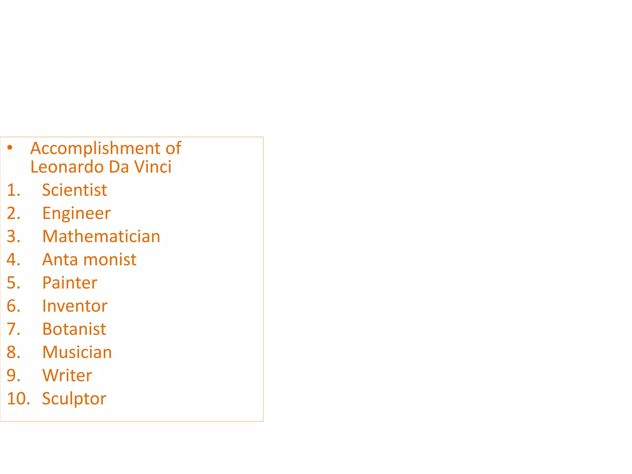 Leonardo davinci | PPTX