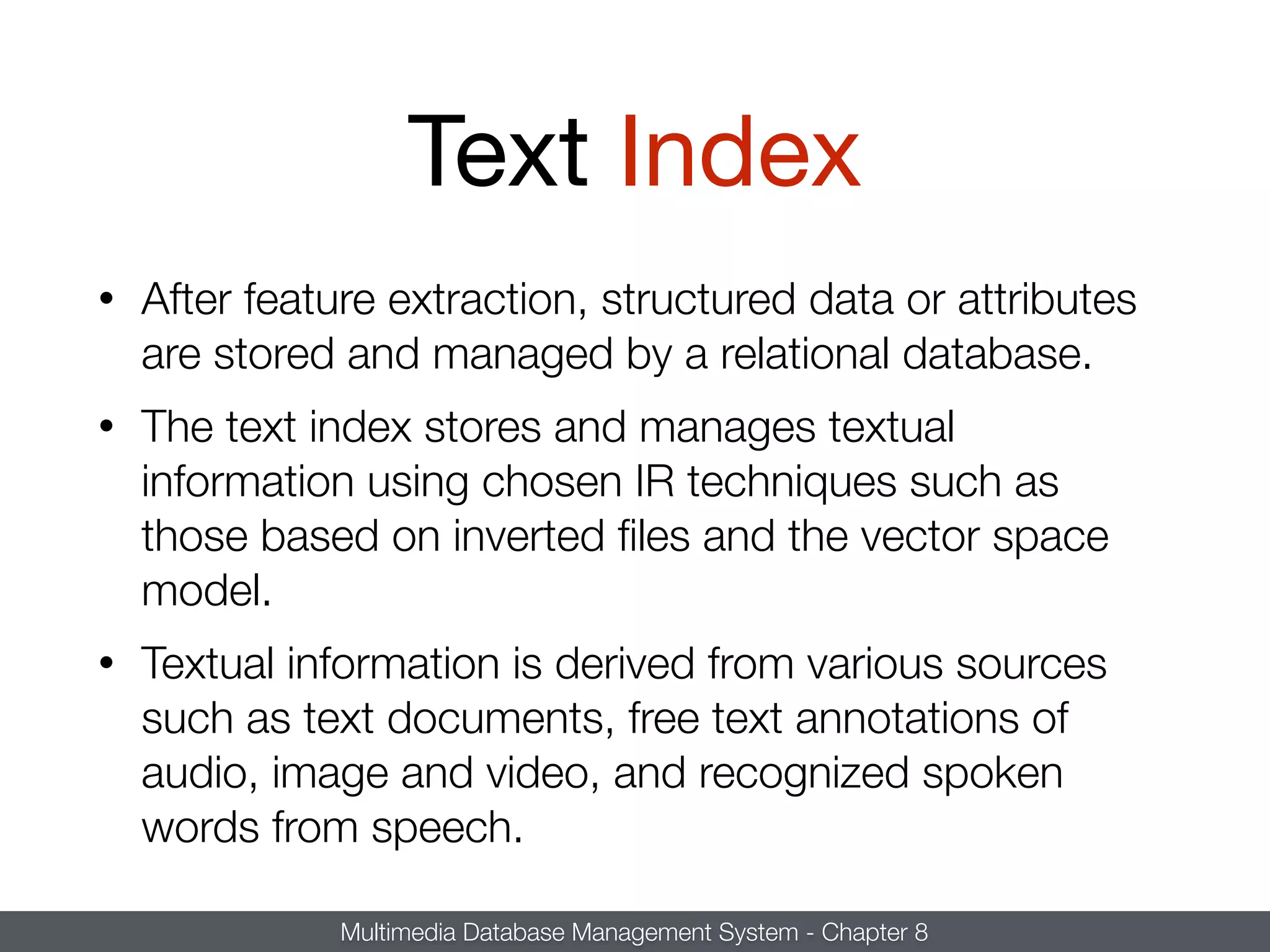 Integrated Multimedia Indexing And Retrieval Pdf