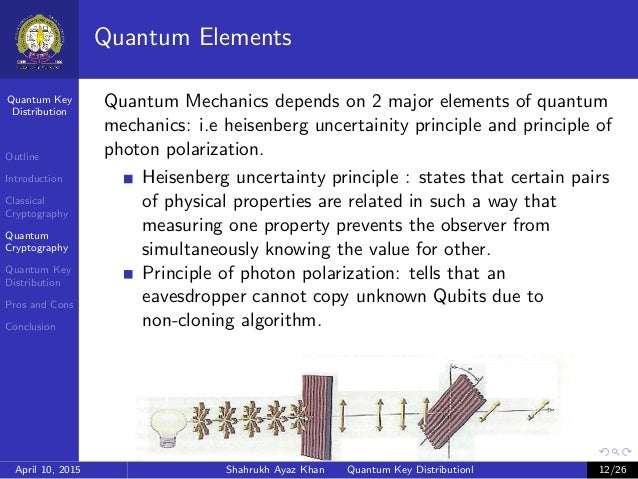 Quantum Key Distribution