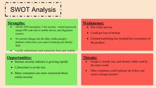 Q key marketing project | PPT