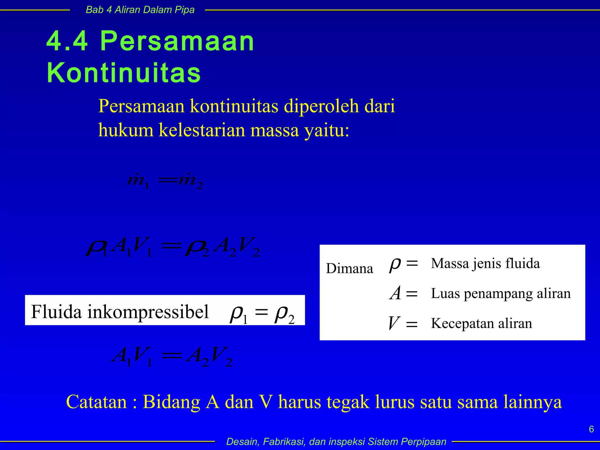 Bab 04-aliran-fluida-dalam-pipa | PPT