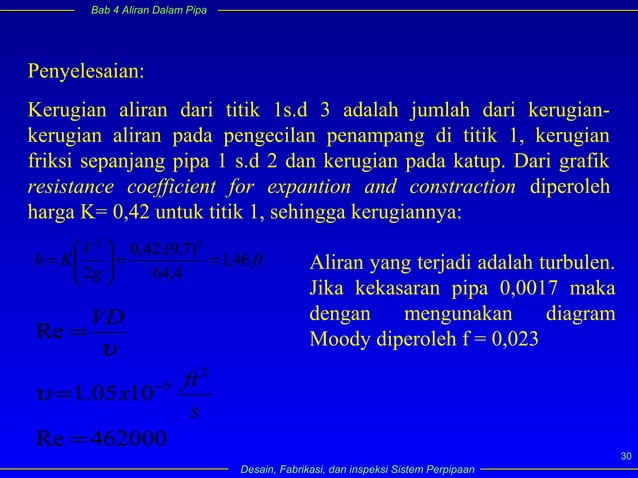 Bab 04-aliran-fluida-dalam-pipa | PPT