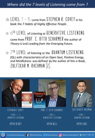 Quantum Listening: Transforming Self & Others with Soul Listening | PDF