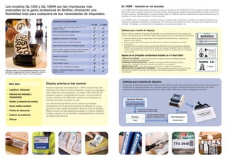 Brother QL1050/1060 Spain | PDF