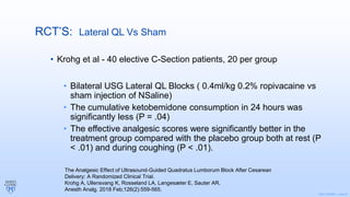 Quadratus Lumborum Block - Dr. V Koyyalamudi | PPTX
