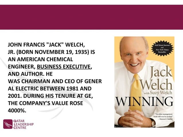 Qlc winning jack welch | PPT