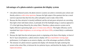 Quantum dot LED (QLED) | PDF