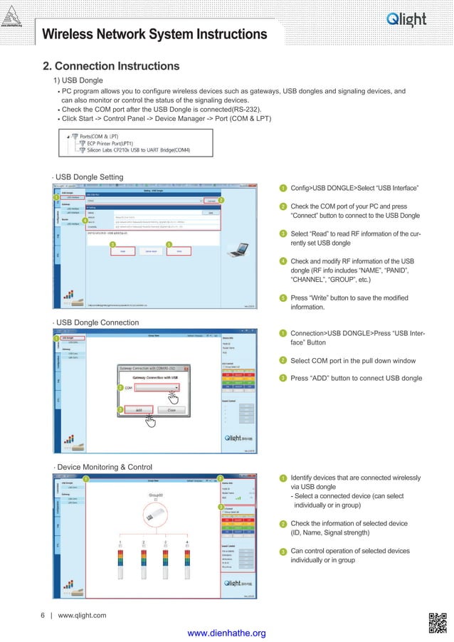Qlight wireless-network-system(en) | PDF | Internet of Things | Internet