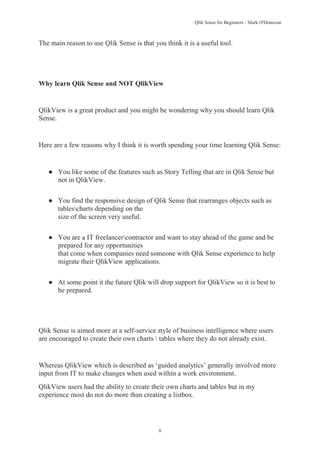 Qlik Sense for Beginners - www.techstuffy.com - QlikView Next Generation | PDF