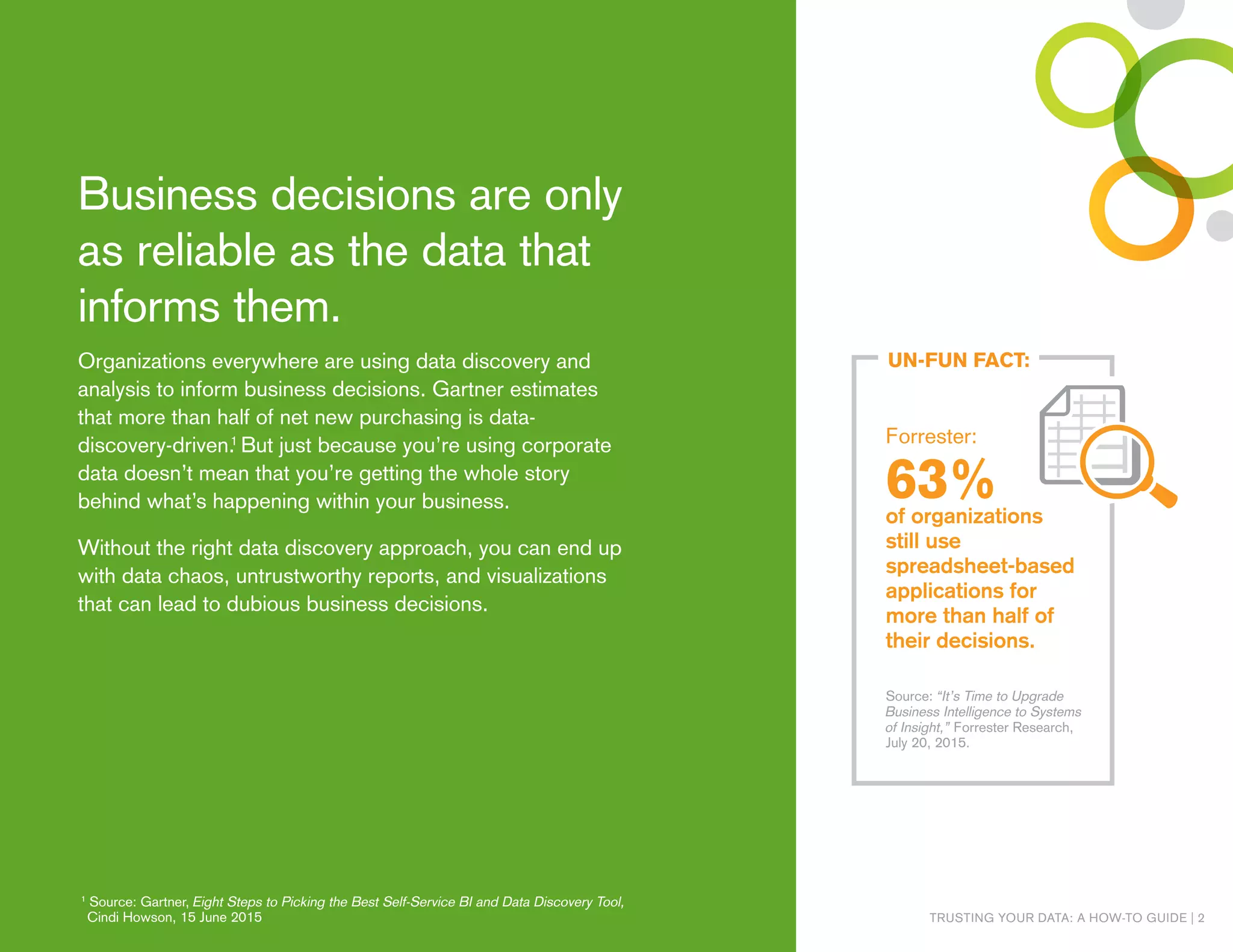 Can you trust your Data? 3 ways to be sure. | PDF