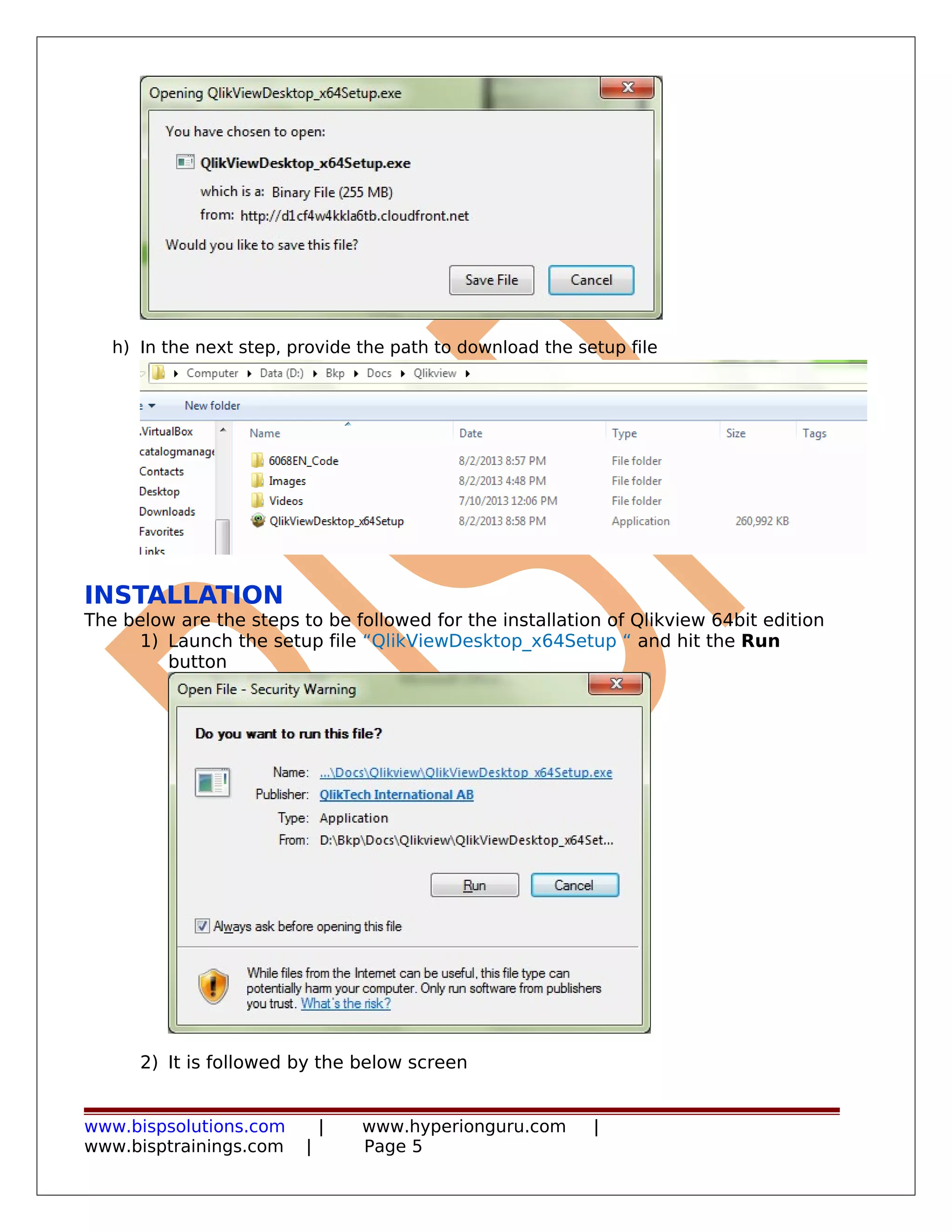 Qlik view installation-guide | PDF | Operating Systems | Computer Software and Applications
