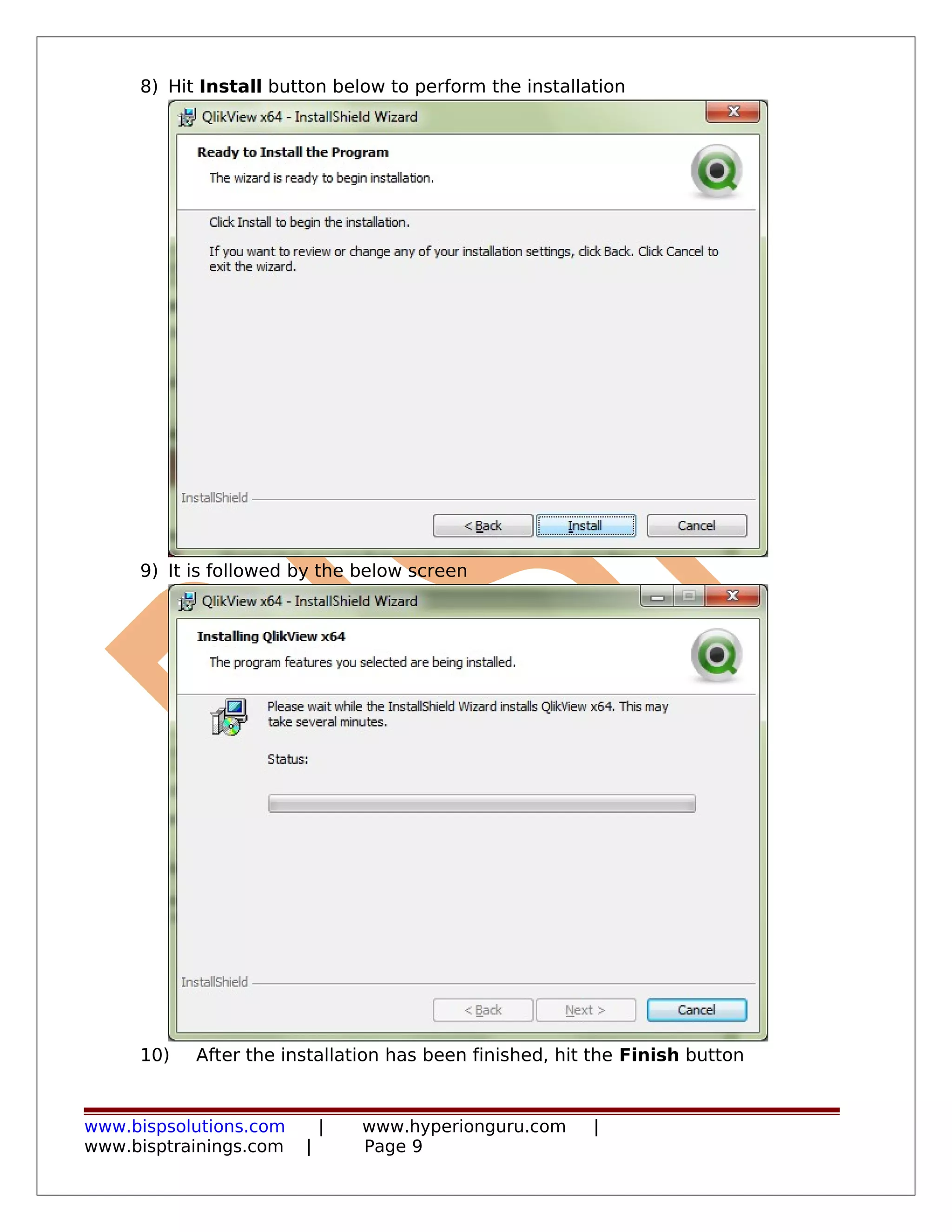 Qlik view installation-guide | PDF | Operating Systems | Computer ...