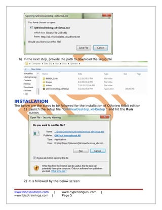 Qlik view installation-guide | PDF | Operating Systems | Computer Software and Applications