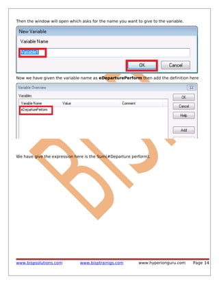 Qlikview working-with-kp is-variables-and-expression-doc | PDF