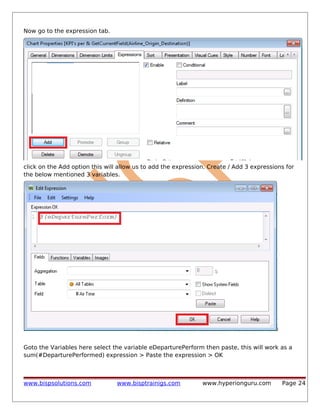 Qlikview working-with-kp is-variables-and-expression-doc | PDF