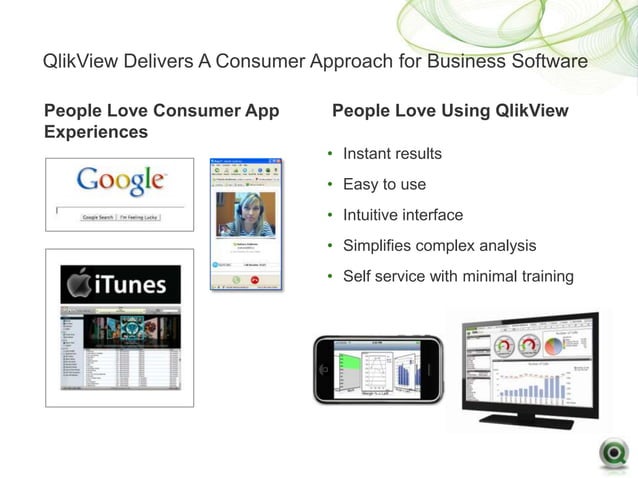 Qlik View Corporate Overview Ppt Presentation | PPTX