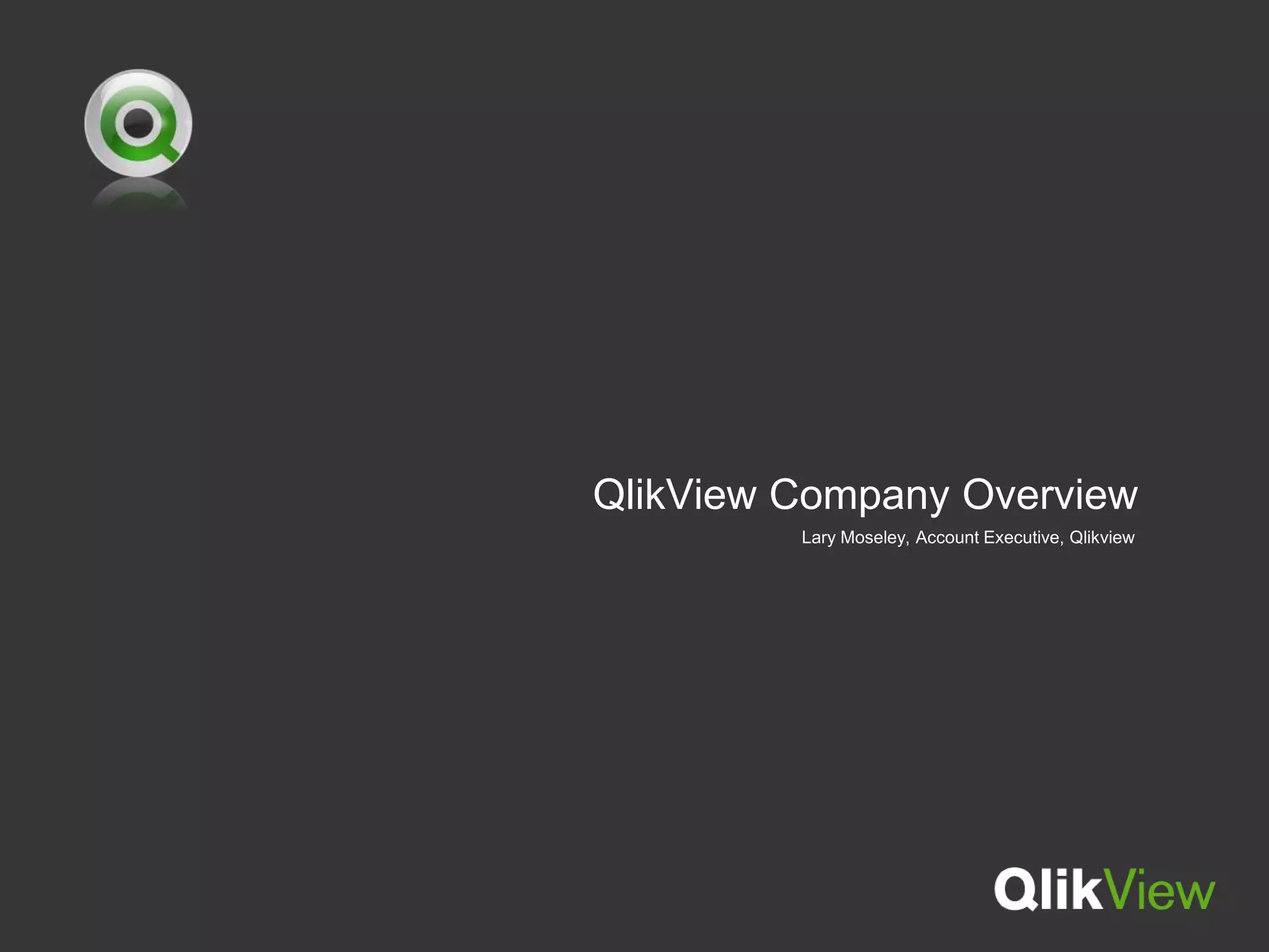 Qlikview Overview | PPT