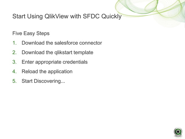 QlikView & Salesforce | PPT