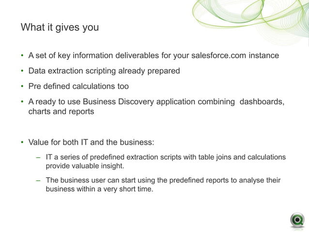 QlikView & Salesforce | PPT