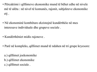 Qëllimet e ekonomisë aplikative | PPT