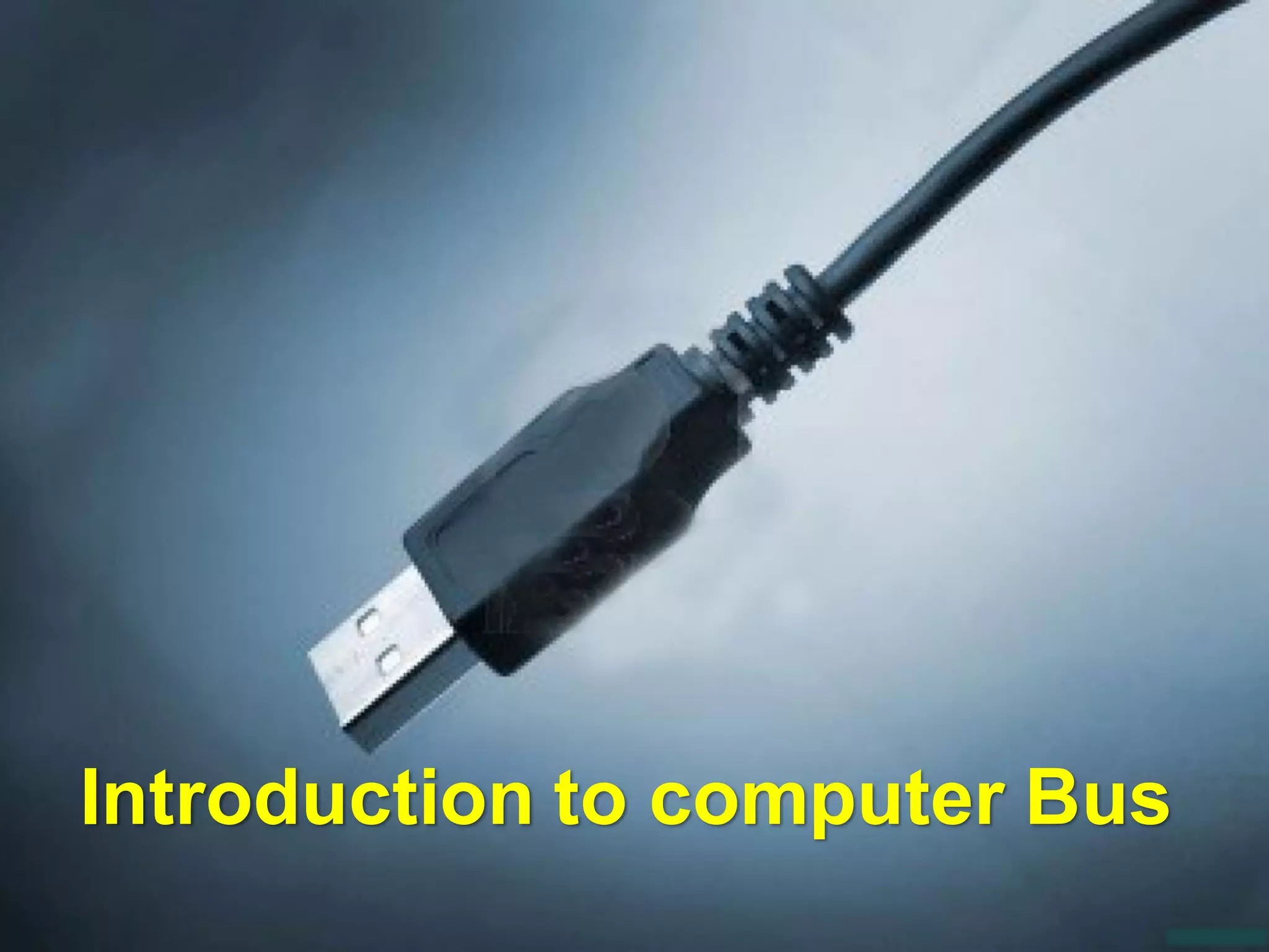 Introduction To Computer Bus - www.thestuffpoint.com
