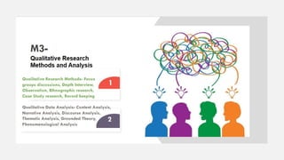 qualitative Research Methods and Analysis | PPT